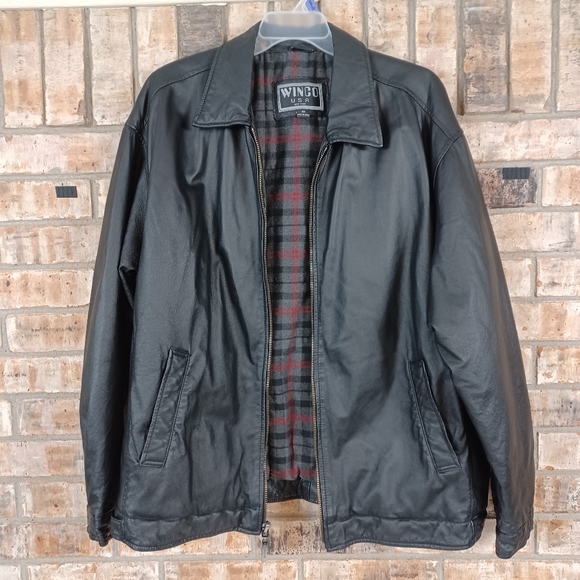 winco usa new York | Jackets & Coats | Winco Usa Leather Jacket Sz L ...